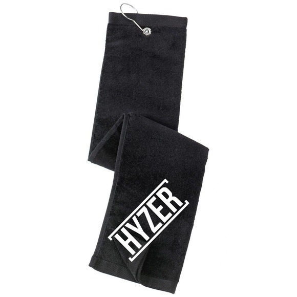 Disc Golf Affair | Accessories | Disc Golf Towel Tri Fold Custom Hyzer ...